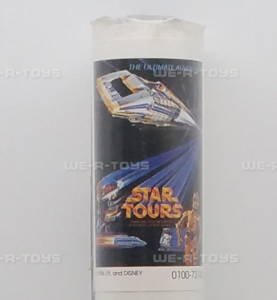 Star Wars Vintage 1986 Disneyland Star Tours Attraction Poster RX24 NEW ...