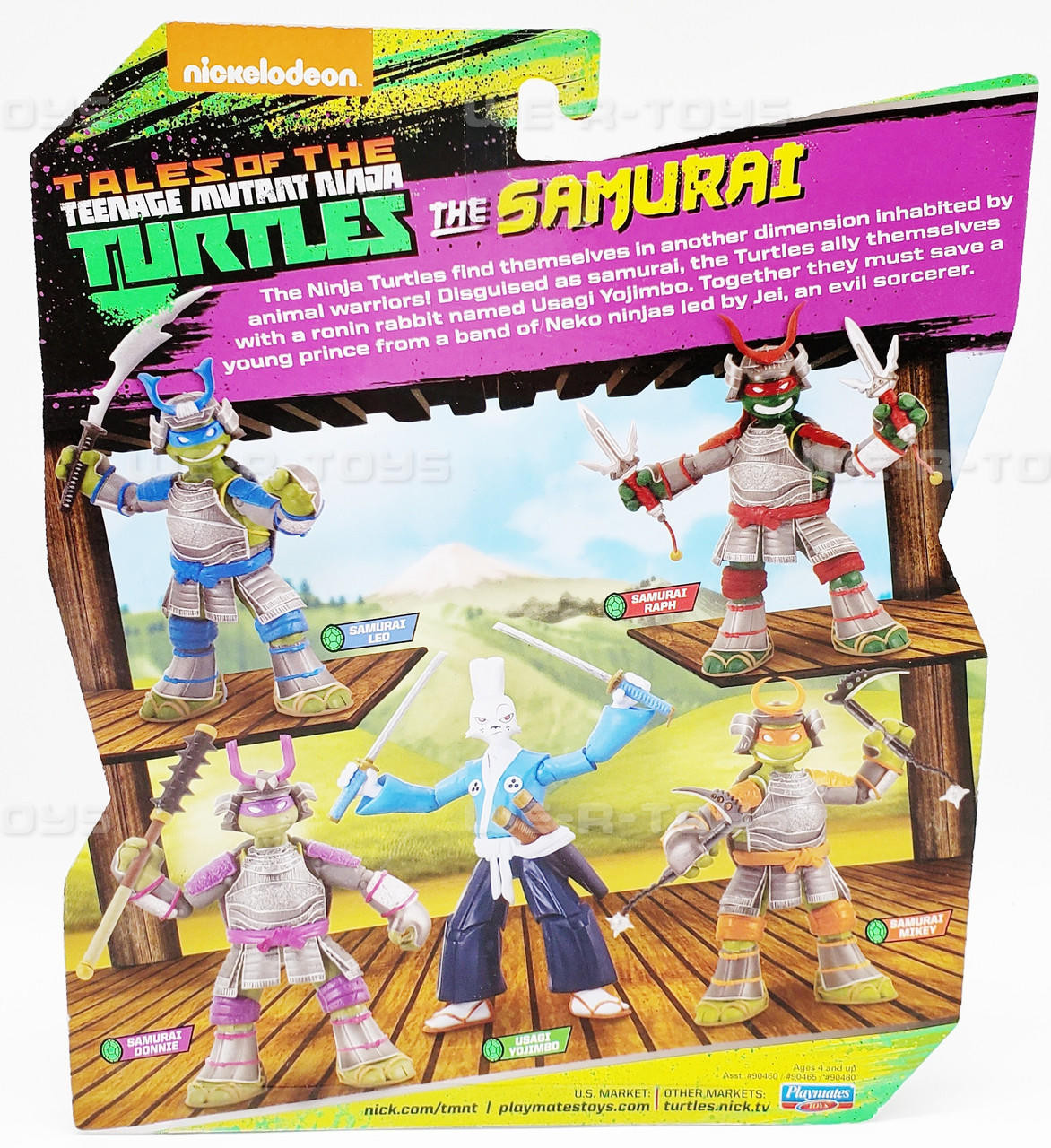 Teenage Mutant Ninja Turtles Samurai Mikey Figure Playmates 2017 #90698 ...