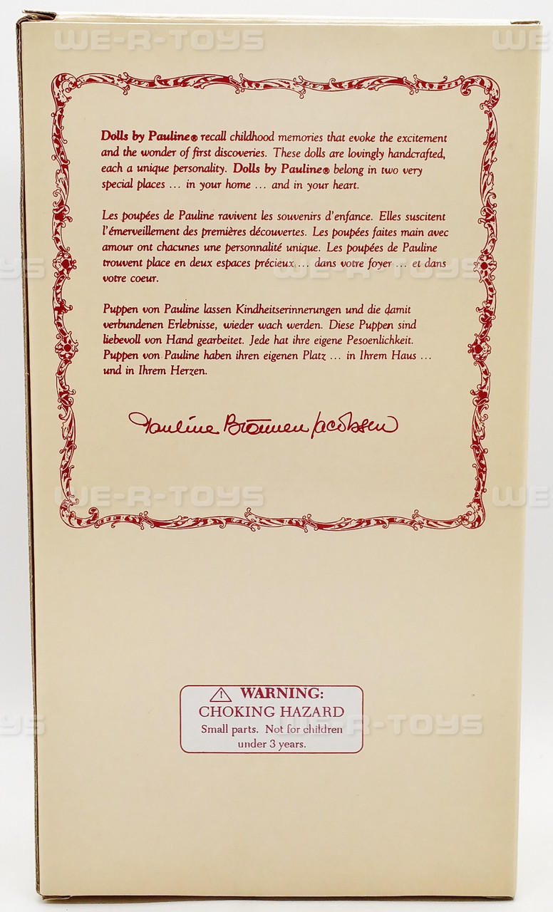 Dolls by Pauline Miss Muffet Doll With Spider 1993 With Shipper Box NEW ...