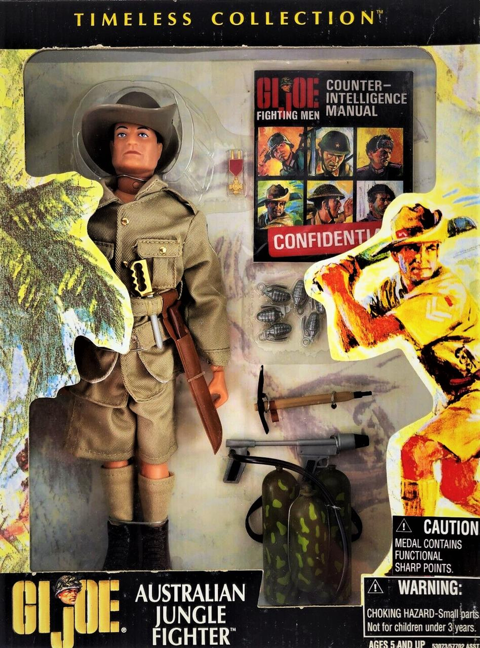 Gi Joe Timeless Collection Australian Jungle Fighter 12 Figure 2001 Hasbro