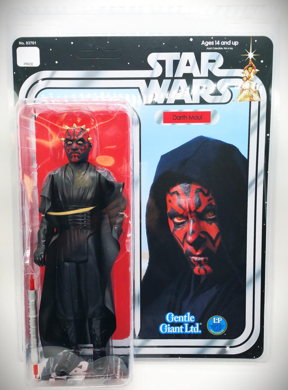 Star Wars The Phantom Menace Darth Maul Jumbo Action Figure Gentle ...