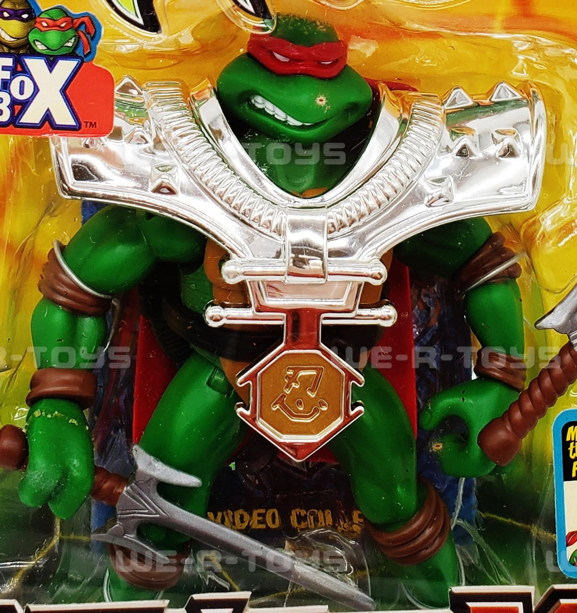 Tmnt Battle Nexus Raphael Action Figure Playmates 2004 53090 New We