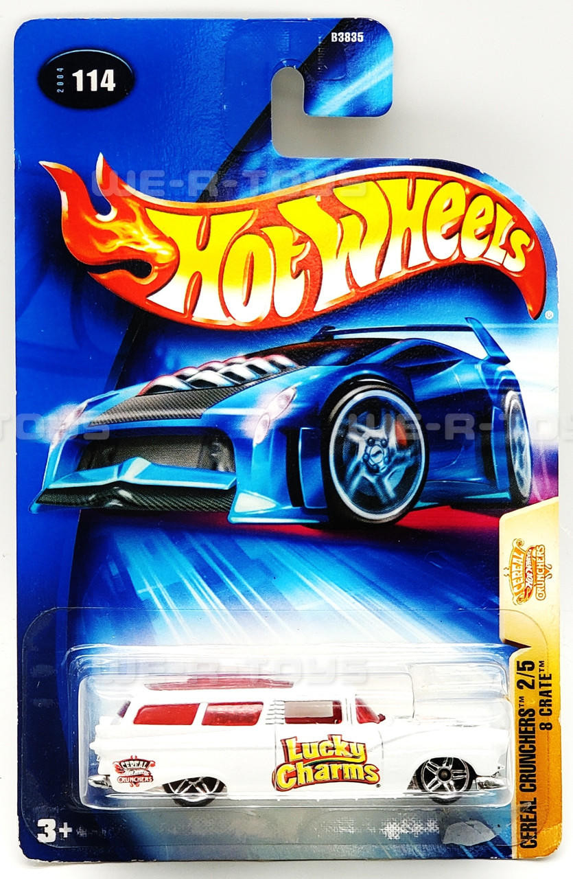 Hot Wheels Cereal Crunchers #114 Lucky Charms 8 Crate Car 2/5 Mattel ...