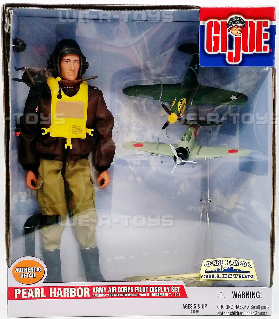 G.I. Joe Pearl Harbor Collection Army Air Corps Pilot Display 2000 ...