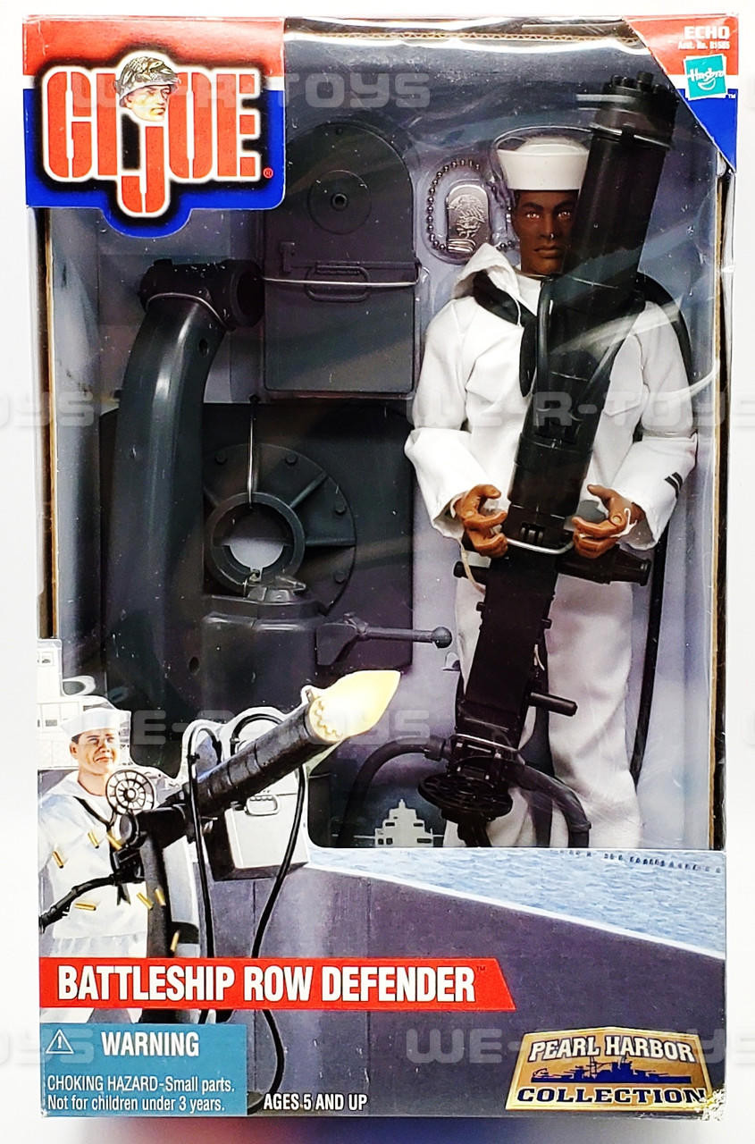 G.I. Joe Pearl Harbor Battleship Row Defender Figure African American ...