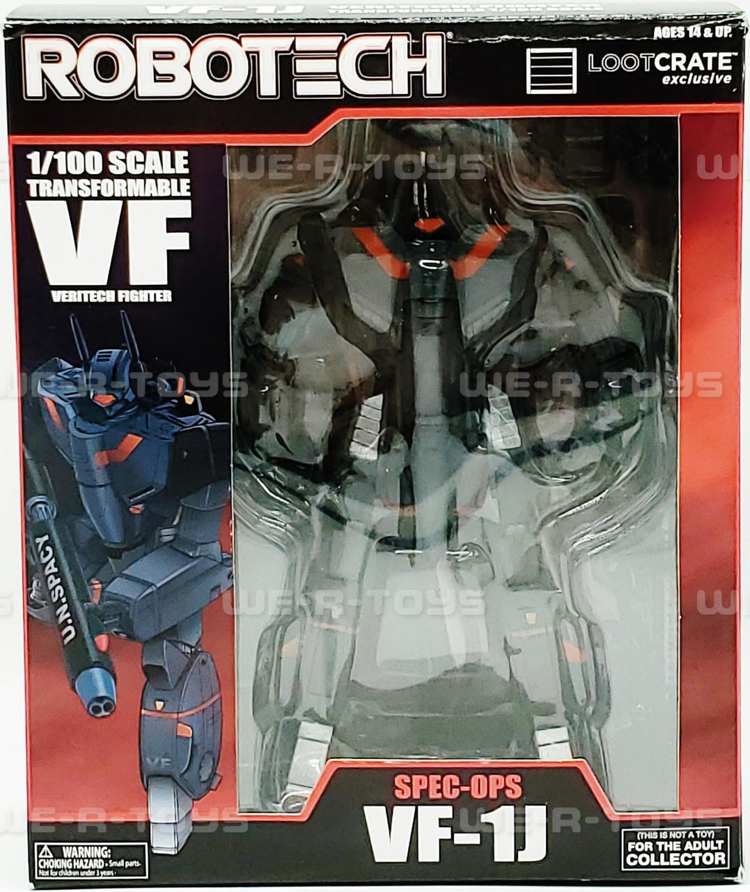 Robotech Spec Ops VF-1J Veritech Fighter Transformable 1/100 Scale ...