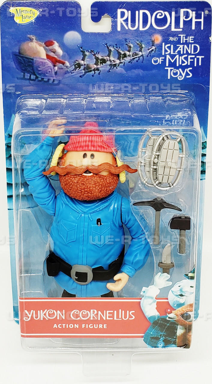 Rudolph and The Island of Misfit Toys Yukon Cornelius Figure 2000 #6753 ...