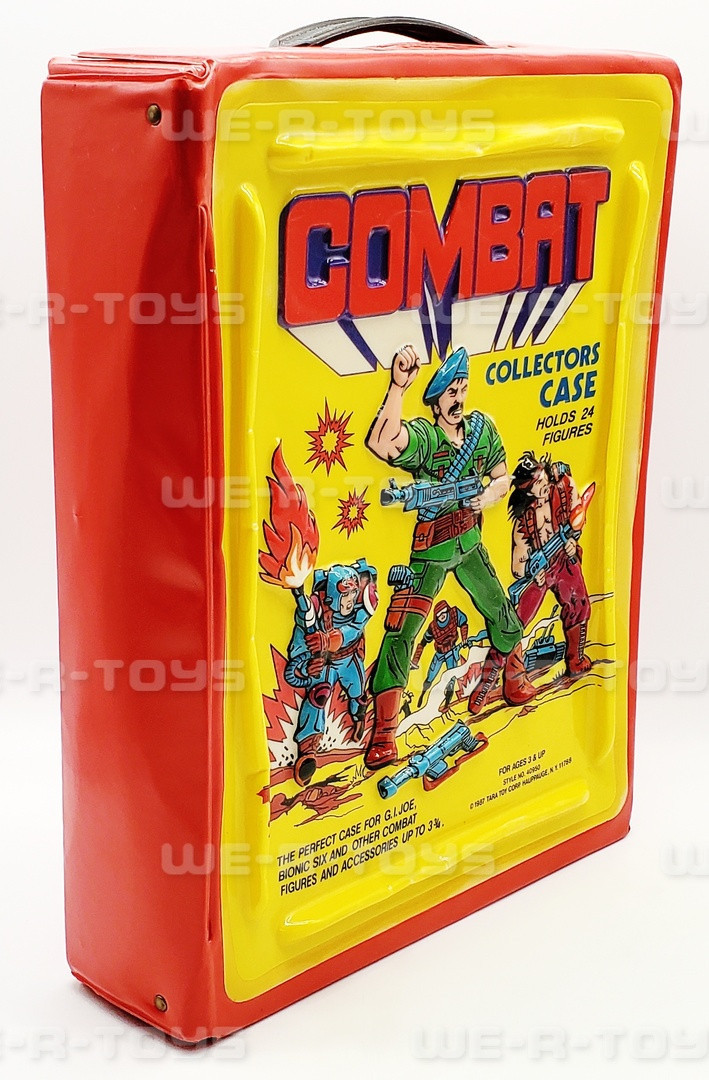Combat Collectors Case Holds 24 Action Figures Tara Toy 1987 G.I. Joe ...