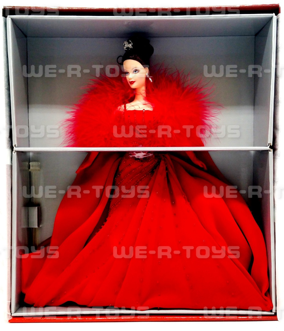 Barbie Ferrari Doll in Red Gown Limited Edition 2000 Mattel 29608 - We ...