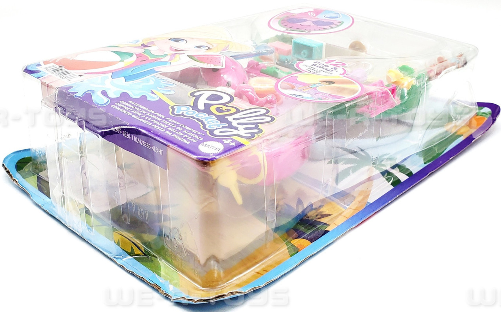 Polly Pocket Watermelon Pool Party Compact Playset 2021 Mattel New We