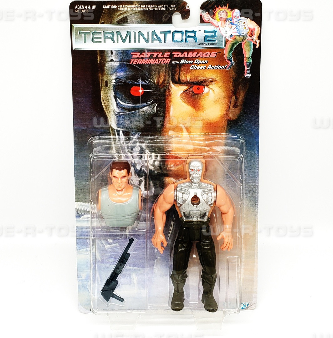 Terminator 2 Battle Damage Terminator Action Figure With Blow Open ...