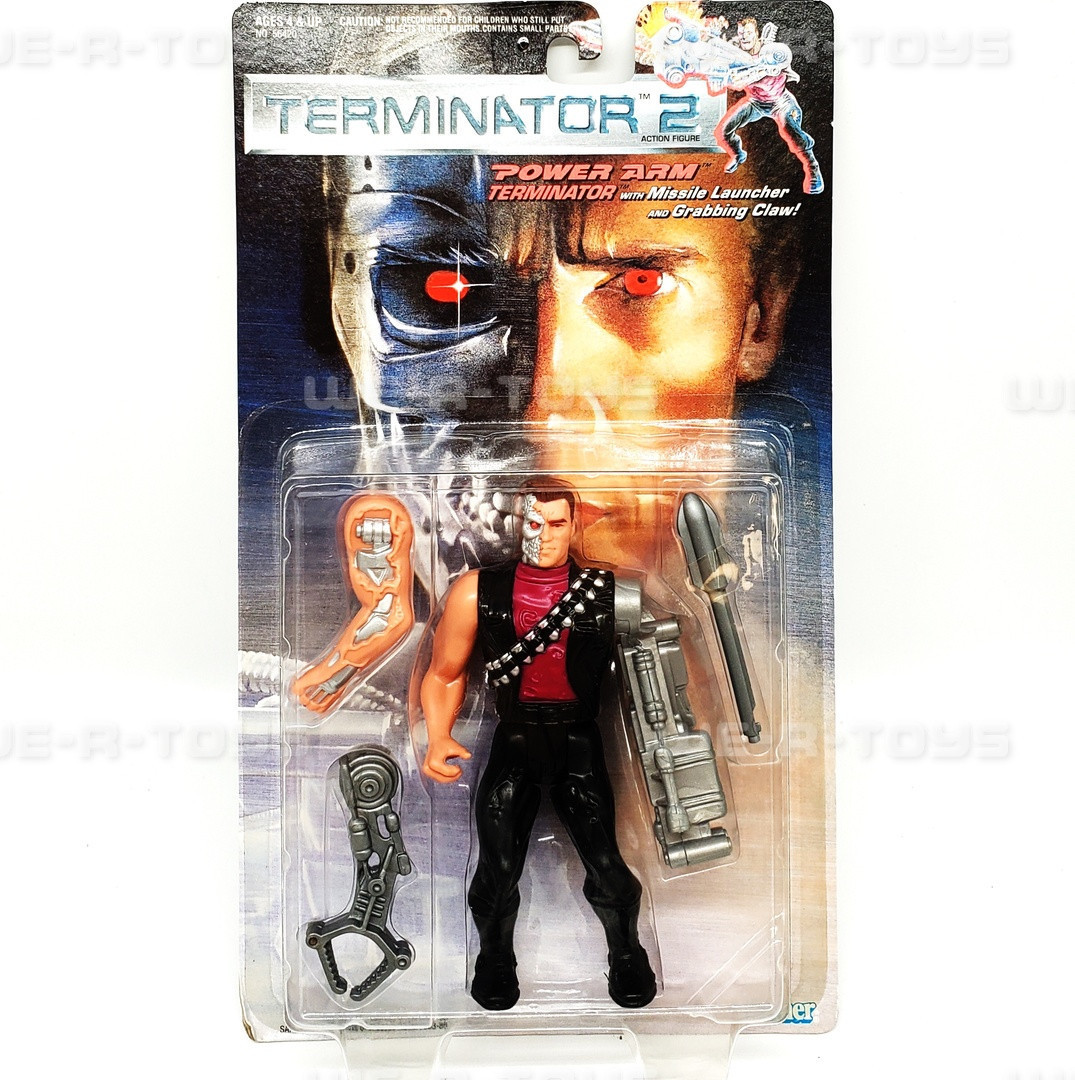 Terminator 2 Power Arm Terminator Action Figure With Missile Launcher ...
