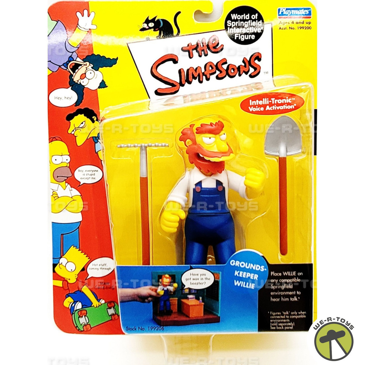 The Simpsons World of Springfield Interactive Figure Grounds-Keeper ...