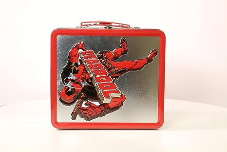 Marvel: Deadpool Tin Titans PX Lunchbox and Beverage Container - We-R-Toys