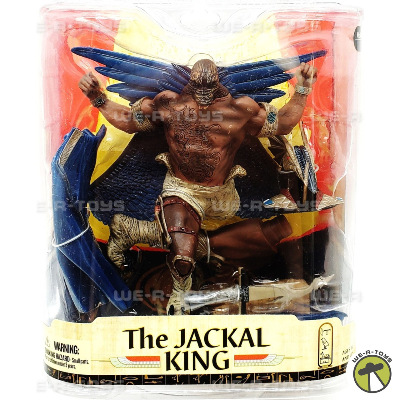 Spawn Age of Pharaohs Series 33 The Jackal King Action Figure 2008 ...