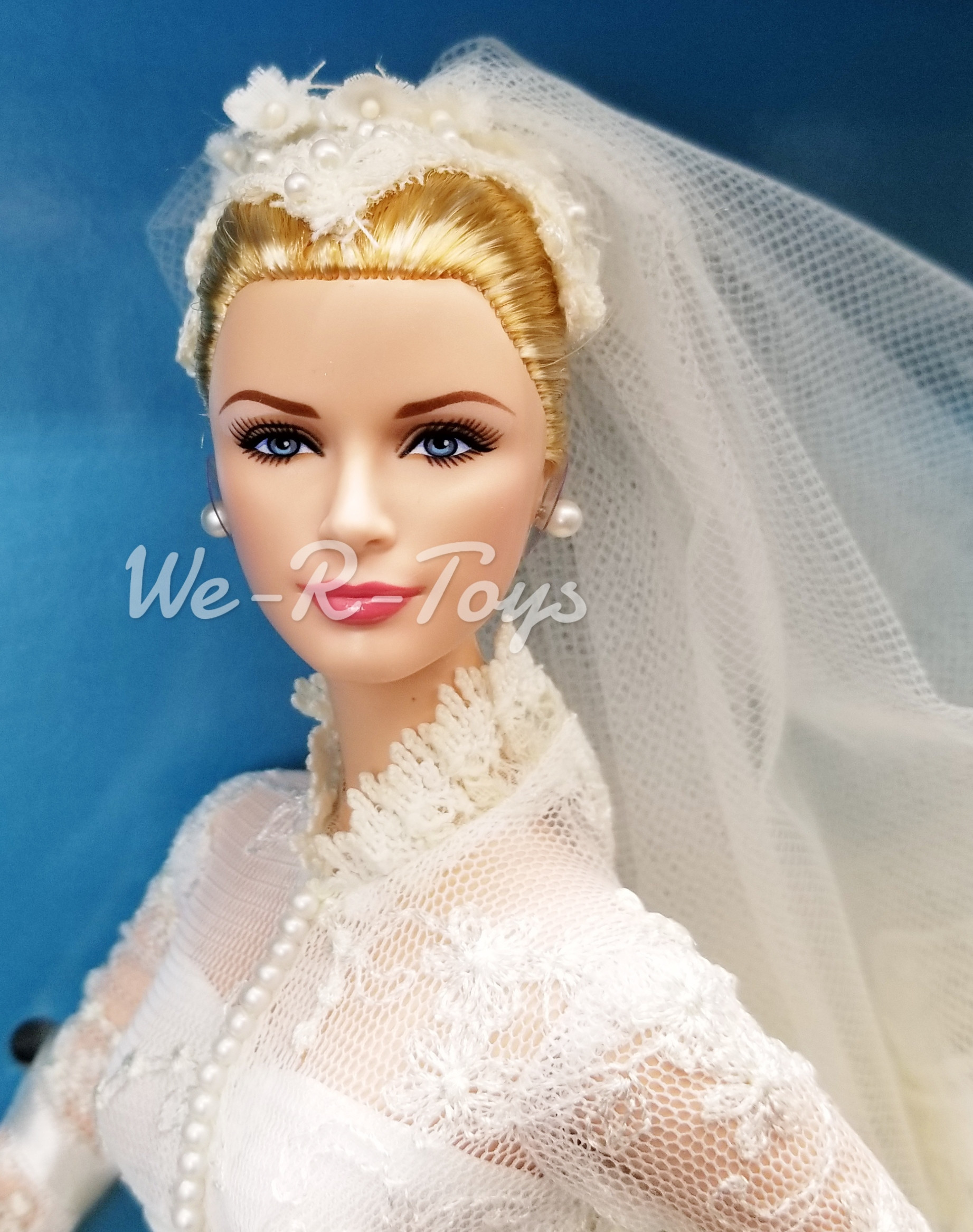 Barbie as Grace Kelly The Bride Doll Gold Label Silkstone Body - We-R-Toys