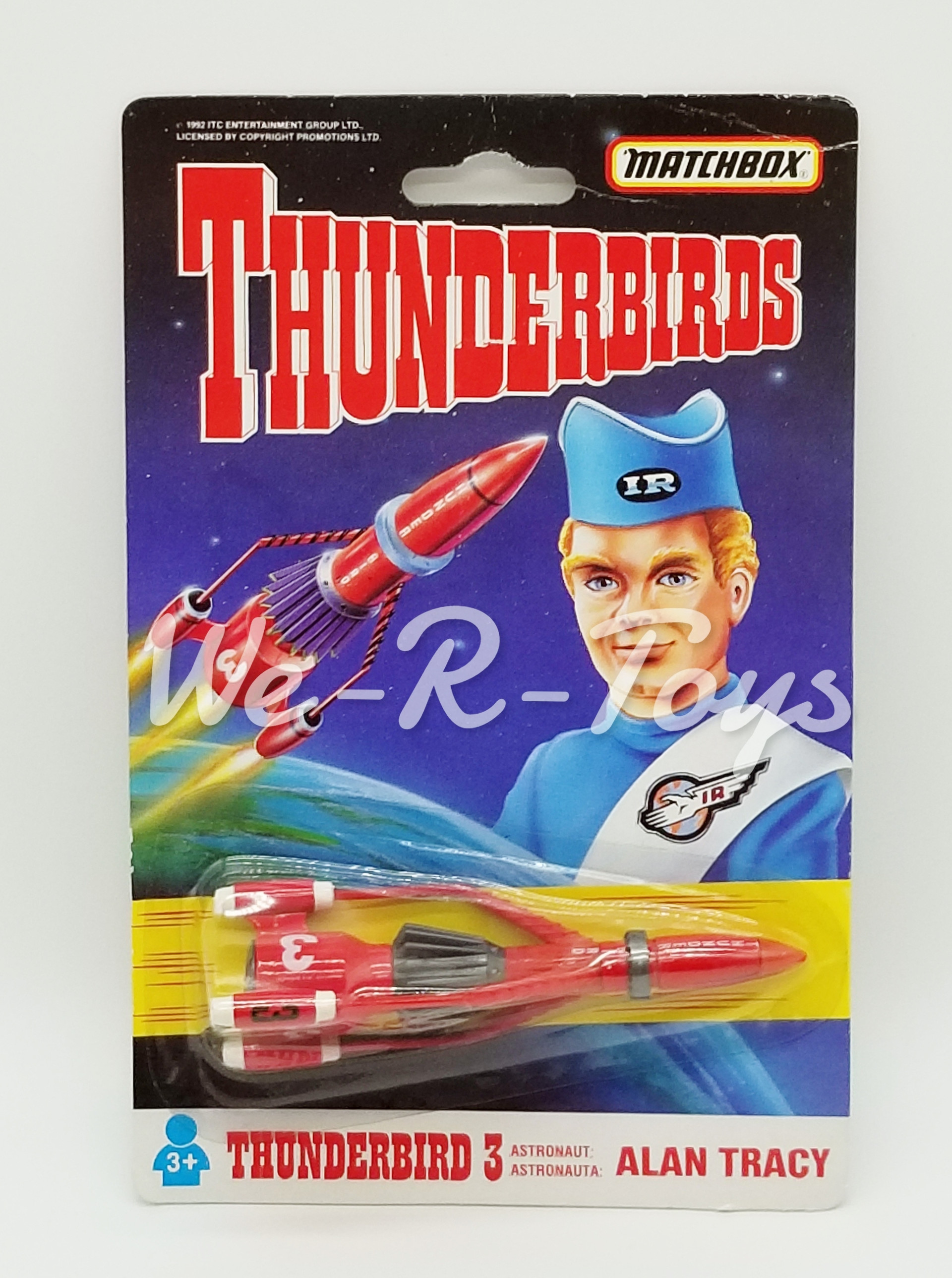 Thunderbirds Alan Tracy Thunderbird 3 Vehicle Matchbox 1993 TYCO NRFP ...