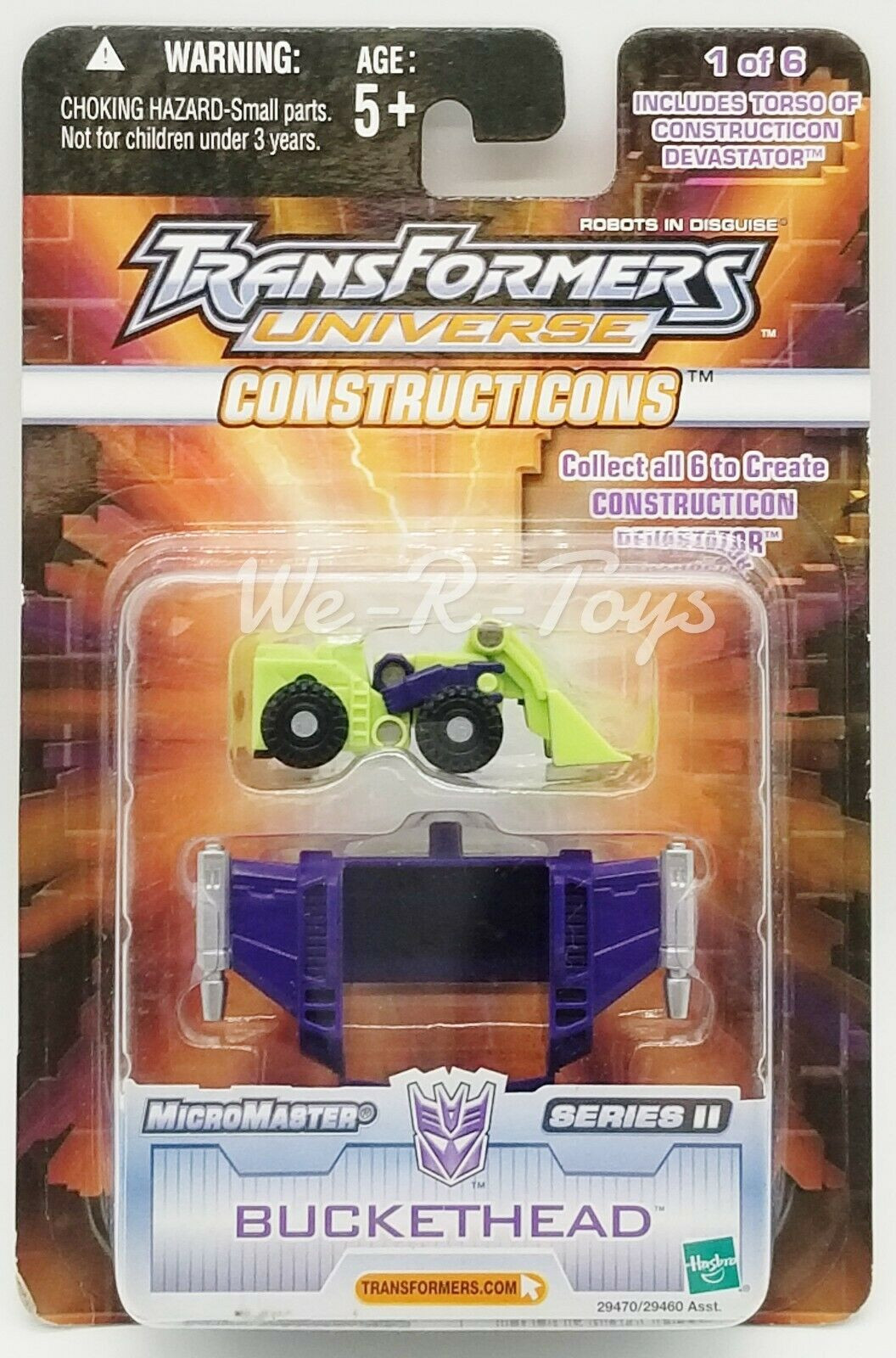 Transformers Universe Constructicons Series II Buckethead Figure Hasbro ...