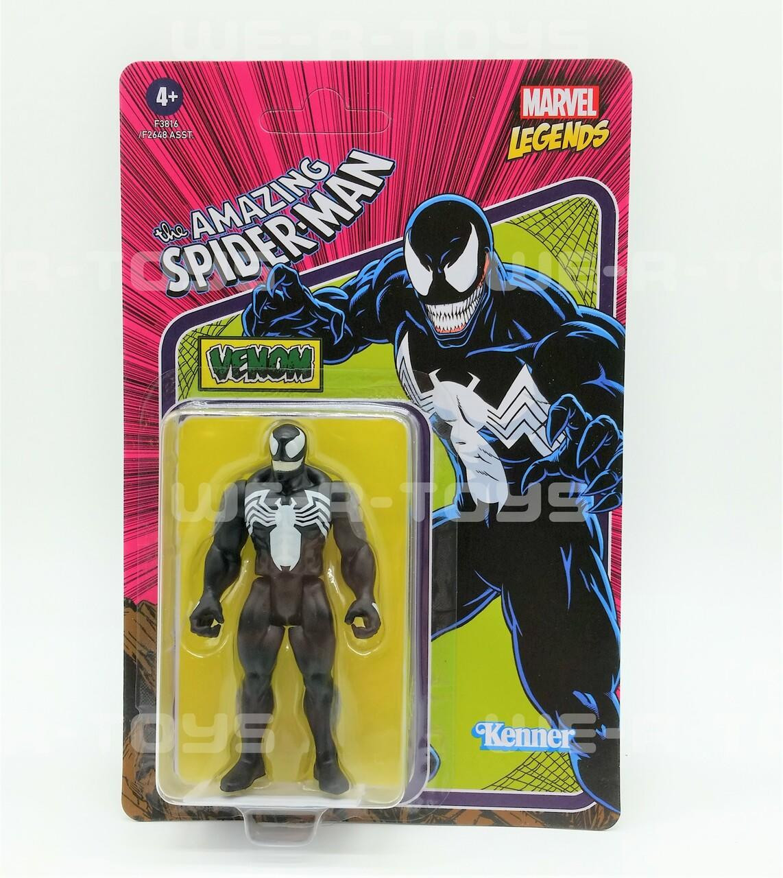 Marvel Legends Retro 3.75 Collection Venom 3 3/4-Inch Action Figure ...