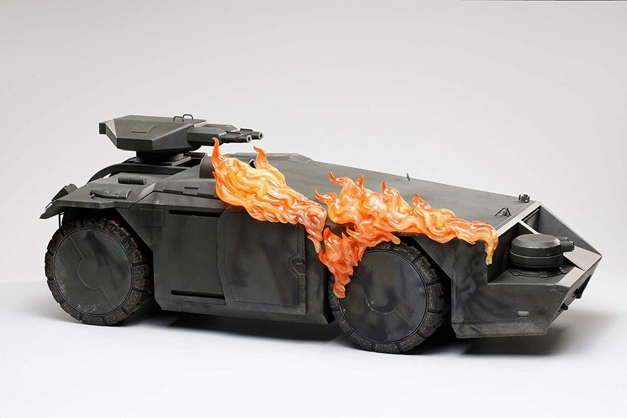 Aliens Burning Armored Personnel Carrier 1:18 Scale Vehicle Hiya Toys ...
