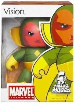 Mighty Muggs Marvel's Vision Vinyl Action Figure Hasbro - We-R-Toys