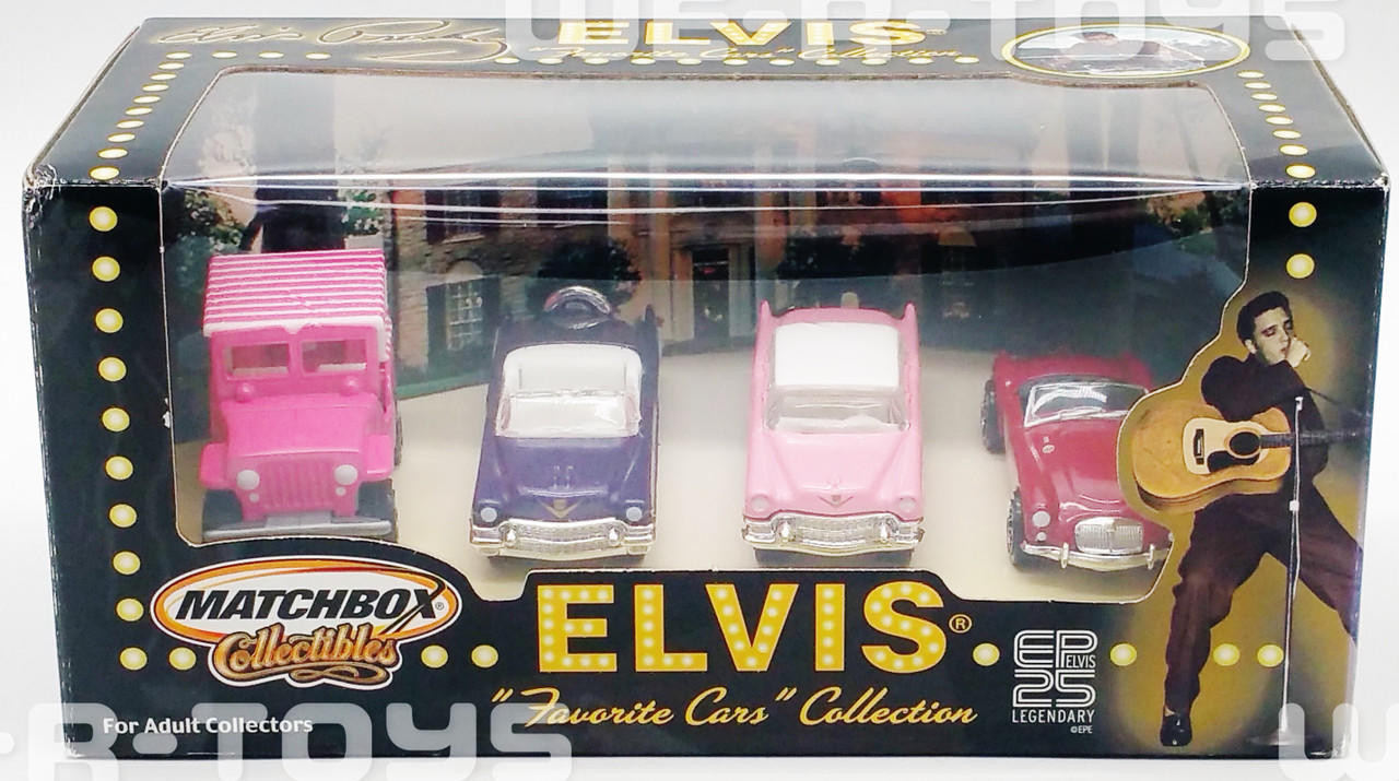 Matchbox Collectibles Elvis "Favorite Cars" Collection Mattel 2001 NRFB ...