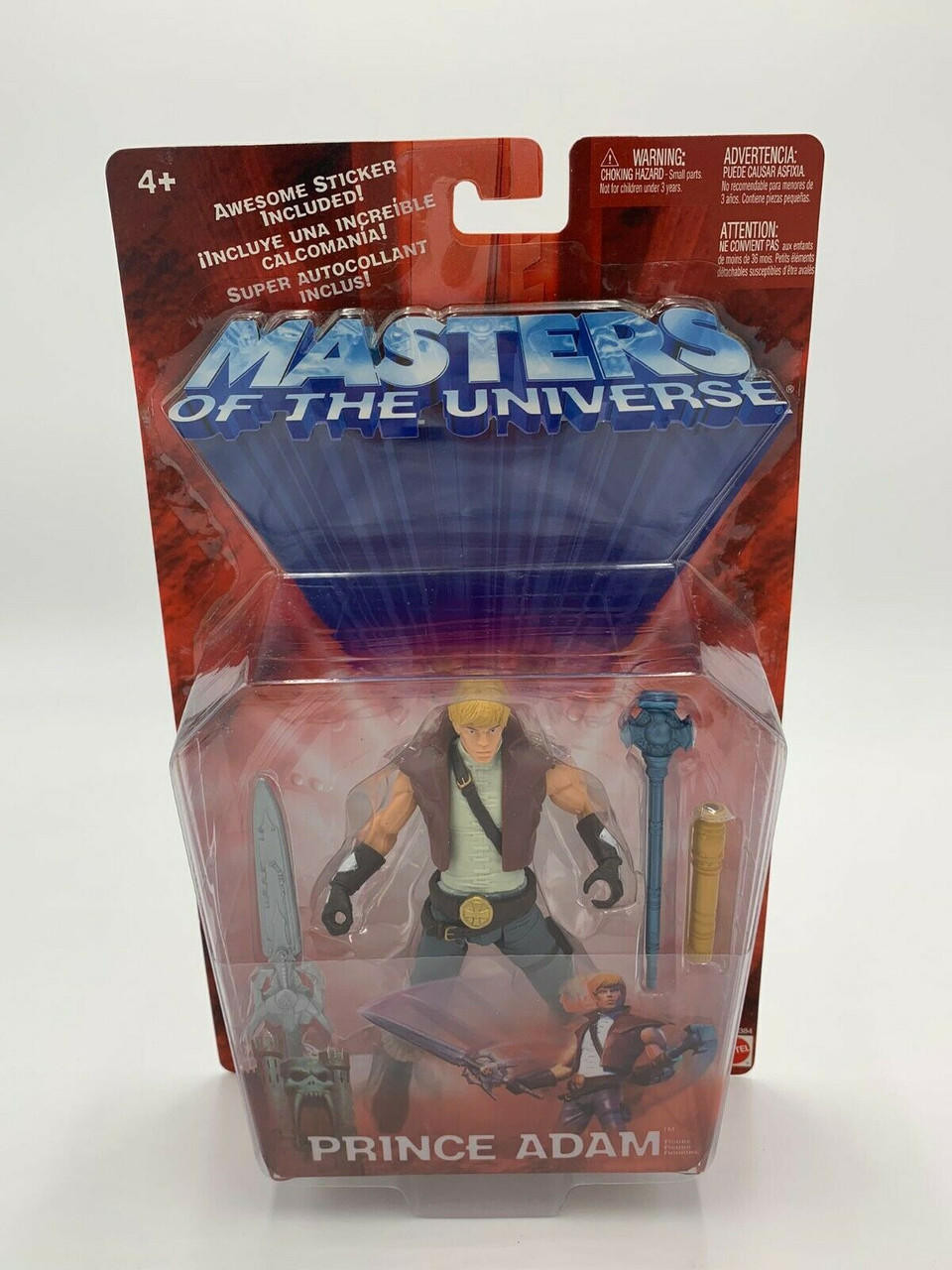 Masters of the Universe 2002 Prince Adam Action Figure Mattel B0384 ...