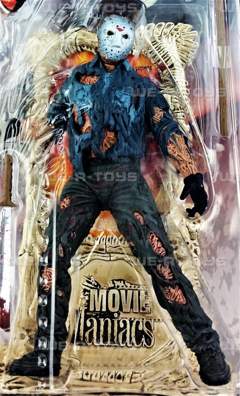Friday the 13th Jason Voorhees 6" Figure McFarlane Movie Maniacs Series ...