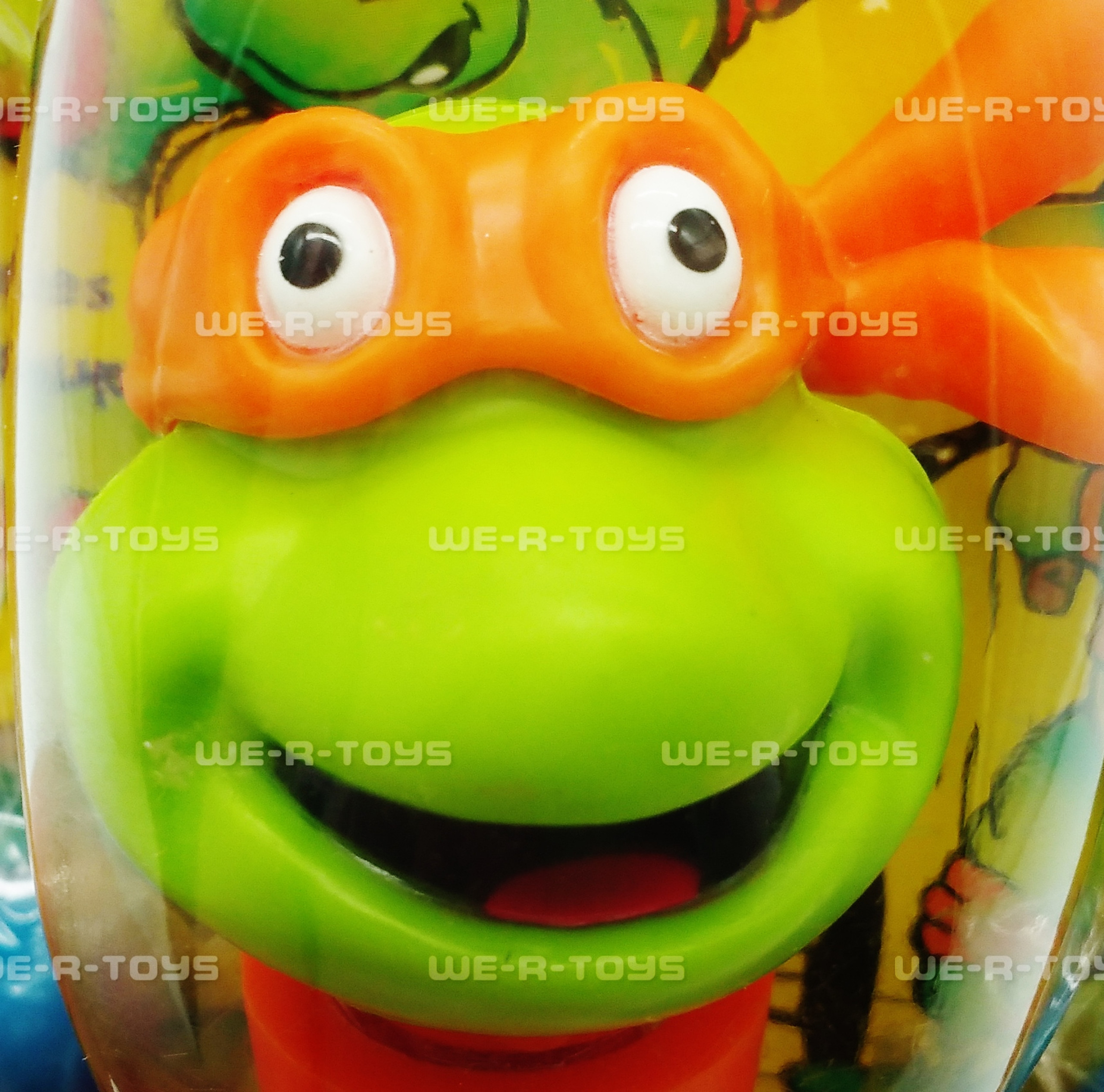 Teenage Mutant Ninja Turtles Michelangelo Flix Gumball Dispenser 1998 Nrfp We R Toys