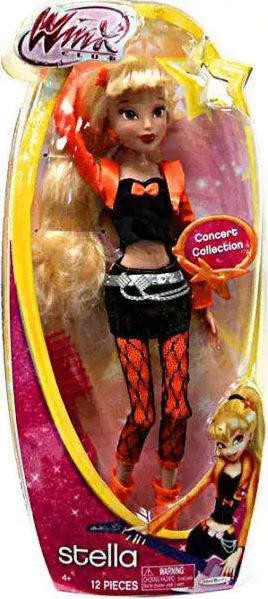 Winx Club Concert Collection Stella Doll 2012 Jakks Pacific - We-R-Toys