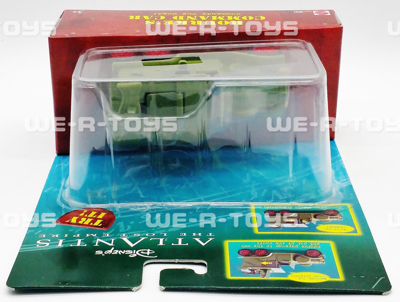 Disney's Atlantis the Lost Empire Rourke's Command Car Mattel 2000 ...