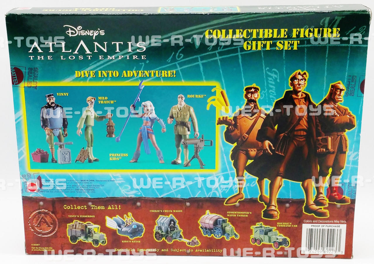 Disney's Atlantis the Lost Empire Collectible Figure Gift Set 2000 ...