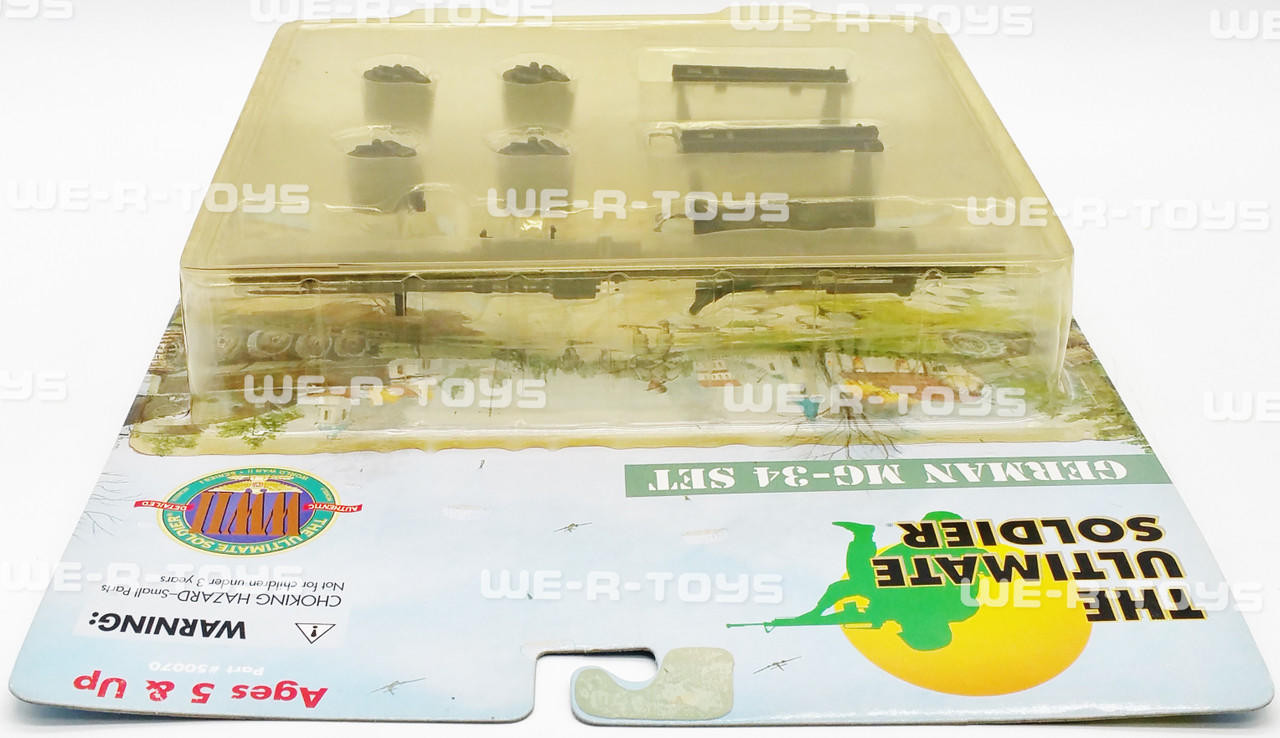 The Ultimate Soldier WWII German MG-34 Accessories Set 2000 No. 50070 ...