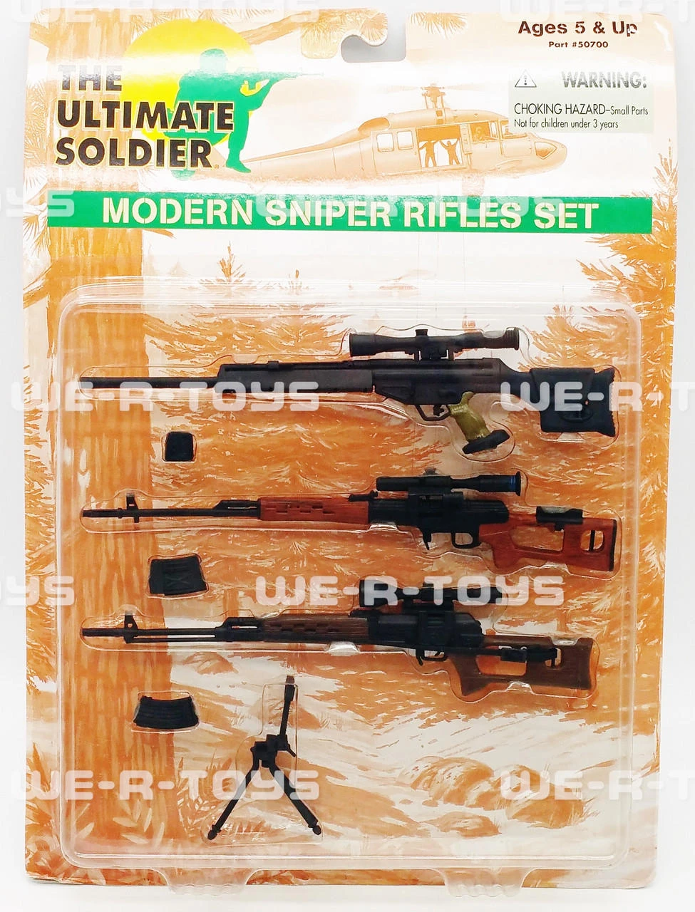 The Ultimate Soldier Modern Sniper Rifles Accessories Set 2000 #50700 ...