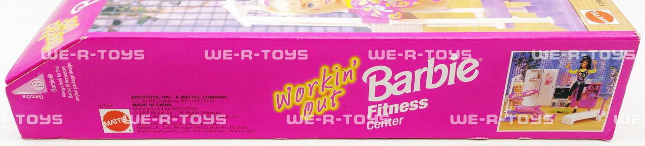 Barbie Fitness Center Playset Mattel 1997 No. 67657 NRFB - We-R-Toys