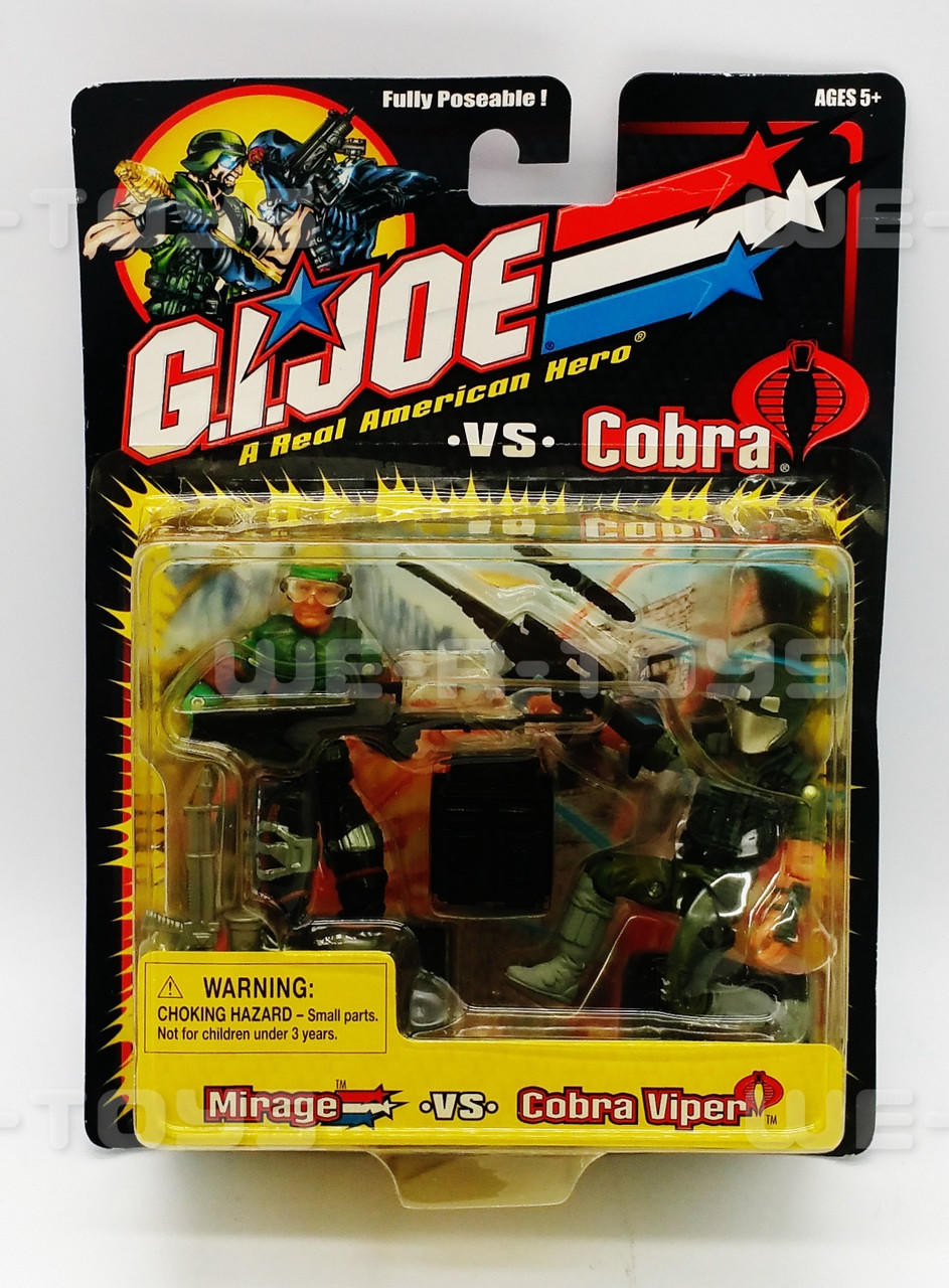 G.I. Joe Mirage Vs. Cobra Viper Action Figures Hasbro 2002 No. 57460 ...