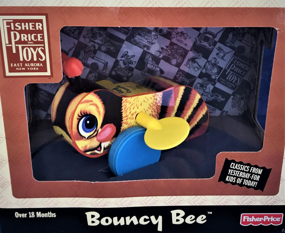 Fisher-Price Classic Bouncy Bee Toy Sababa Toys 2005 - We-R-Toys