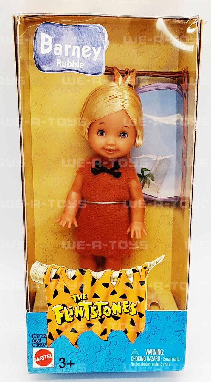 The Flintstones Barney Rubble Barbie Doll Mattel 2003 No. C3697 NEW ...
