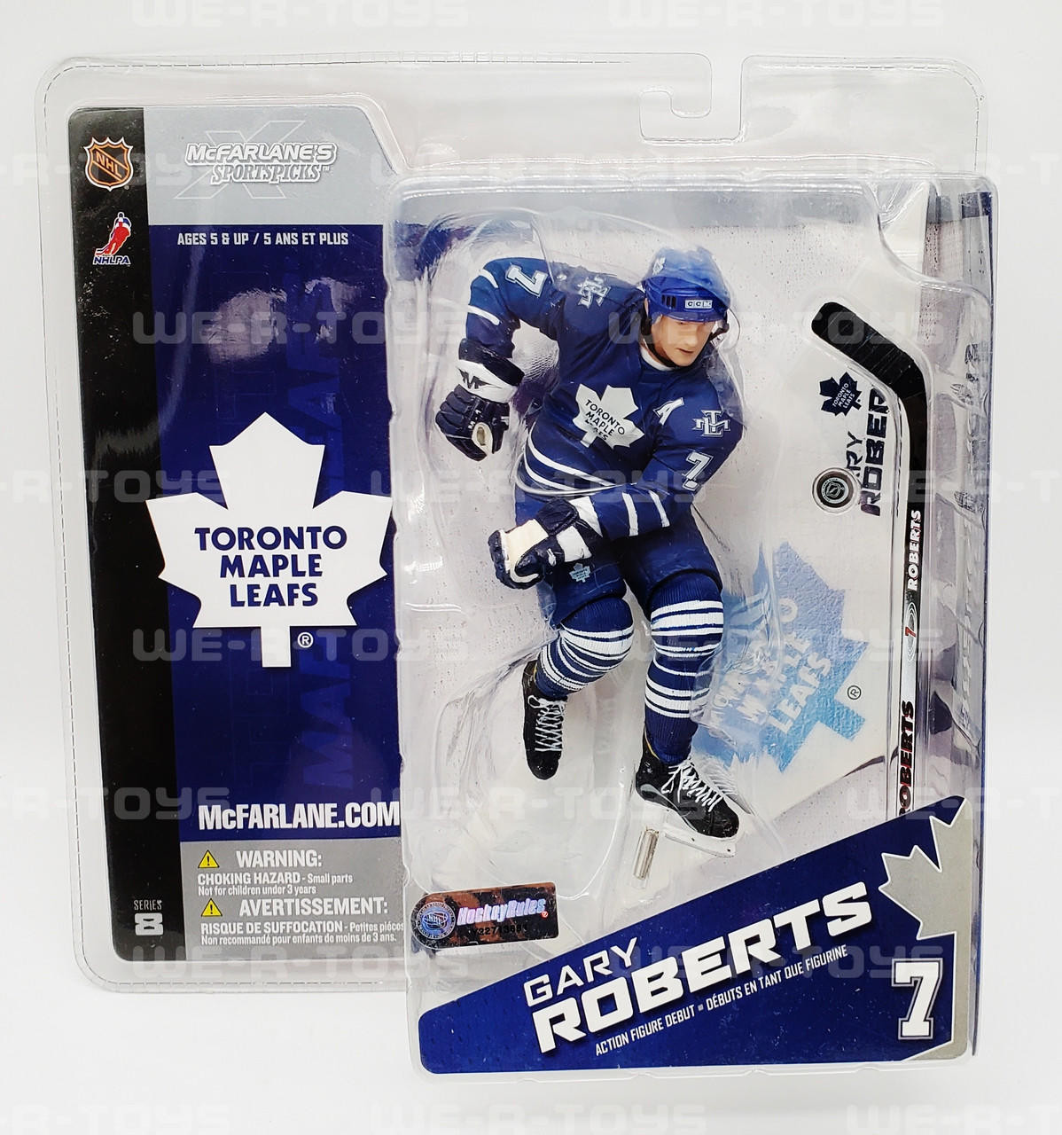 NHL Toronto Maple Leafs #7 Gary Roberts Action Figure McFarlane 2004 ...