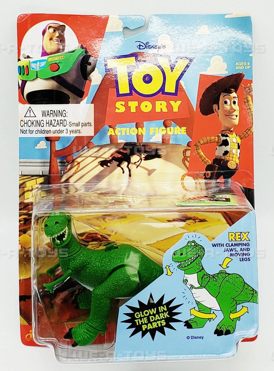 Disney Pixar Toy Story Rex Action Figure Thinkway Toys #62803 NEW - We ...