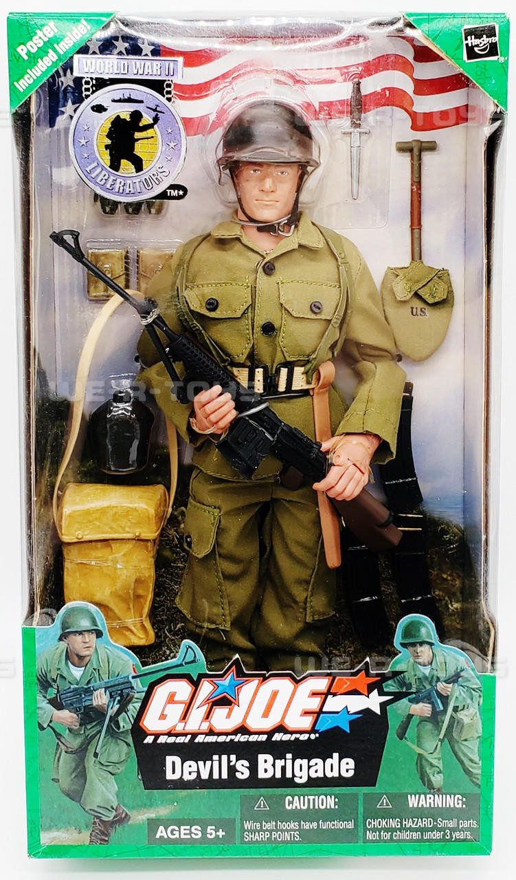 G.I. Joe WWII Liberators Devil's Brigade Action Figure Hasbro 2003 ...