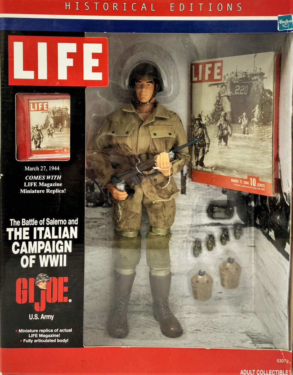GI Joe LIFE Historical Edition Battle of Salerno & The Italian Campaign ...