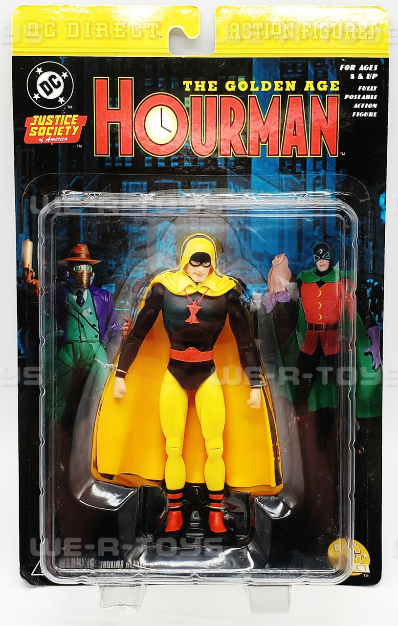 DC Justice Society The Golden Age Hourman Action Figure 2001 NRFP - We ...