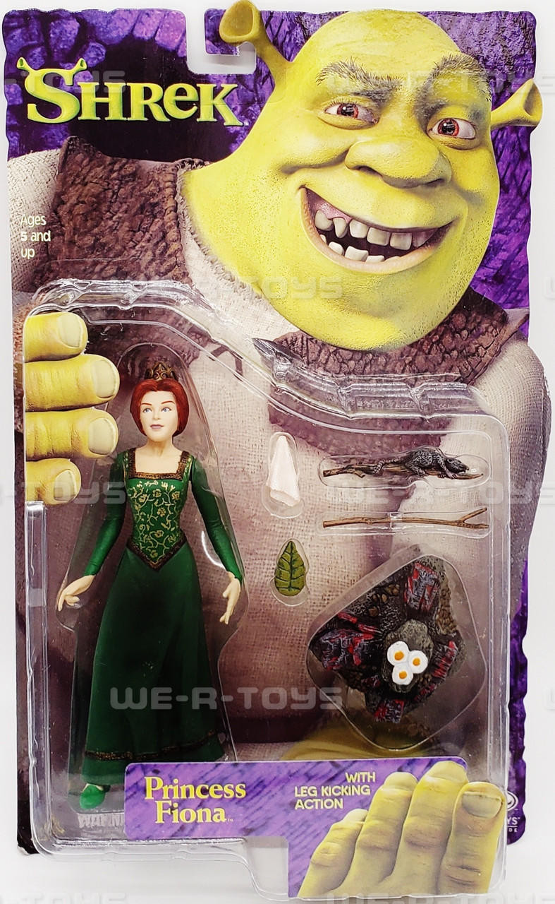Shrek Princess Fiona Action Figure With Leg Kicking Action McFarlane ...