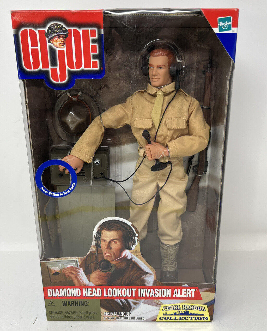 G.I. Joe Pearl Harbor Collection Diamond Head Lookout Invasion Alert ...