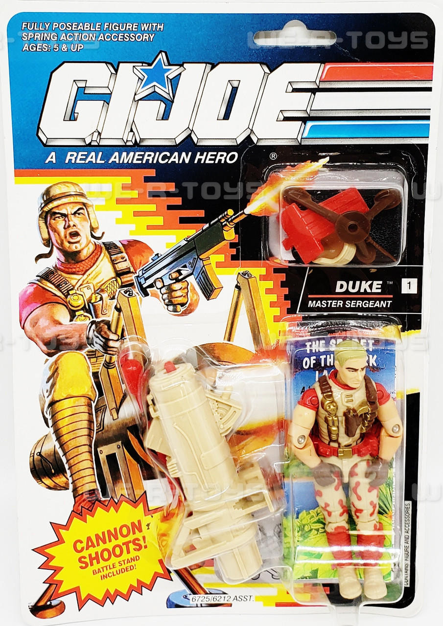 GI Joe Duke Master Sergeant Action Figure ARAH Hasbro 1991 #6725 NEW ...