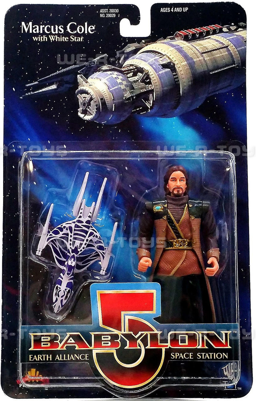 Babylon 5 Earth Alliance Space Station Marcus Cole With White Star ...