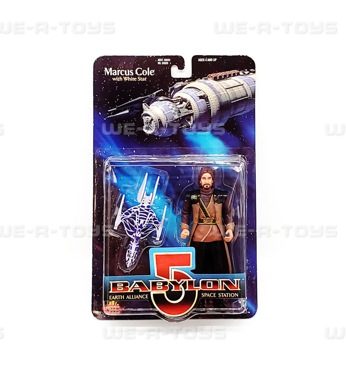 Babylon 5 Earth Alliance Space Station Marcus Cole With White Star ...