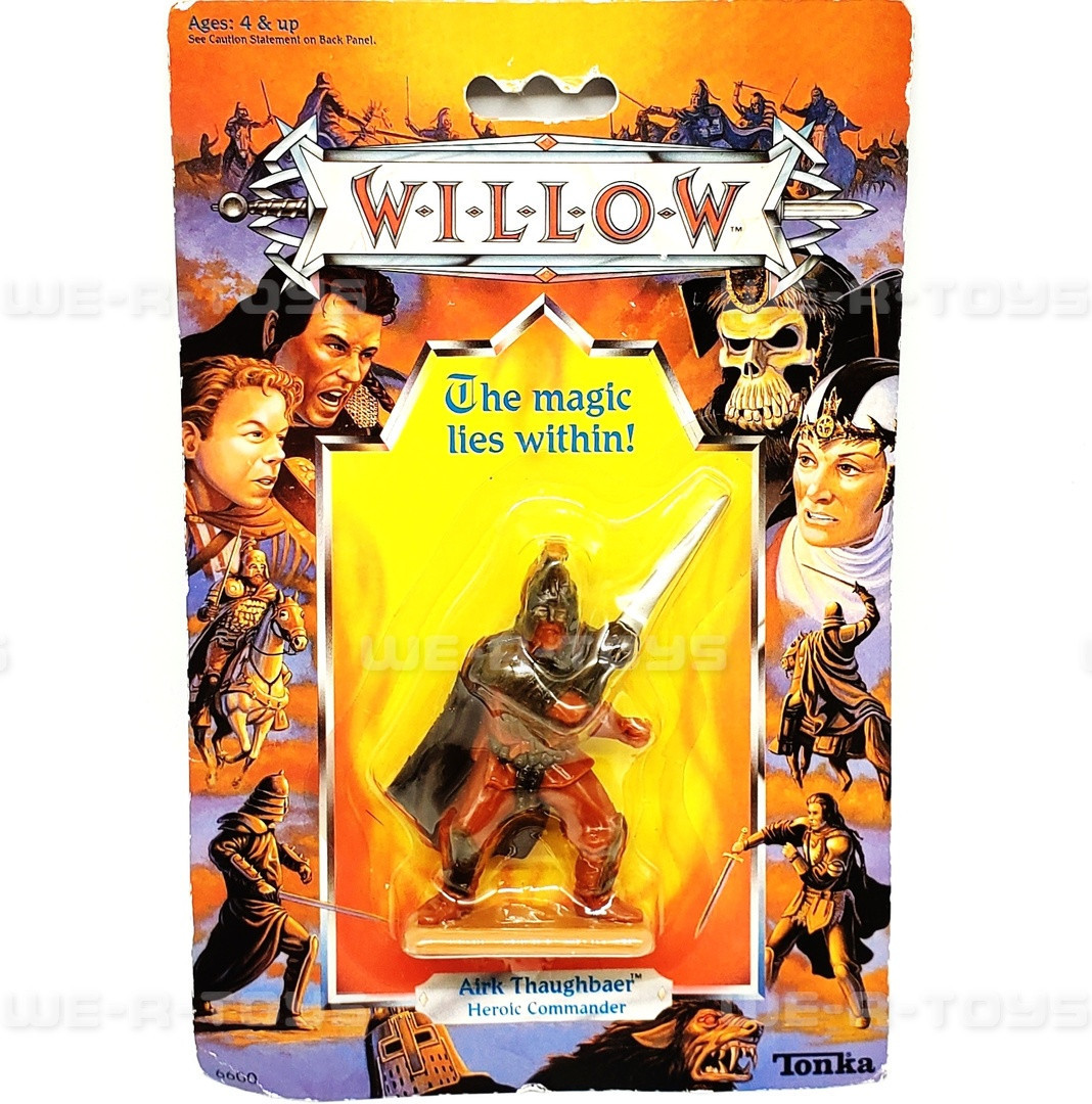 Willow Airk Thaughbaer Heoric Commander Action Figure 1988 Tonka #6600 ...