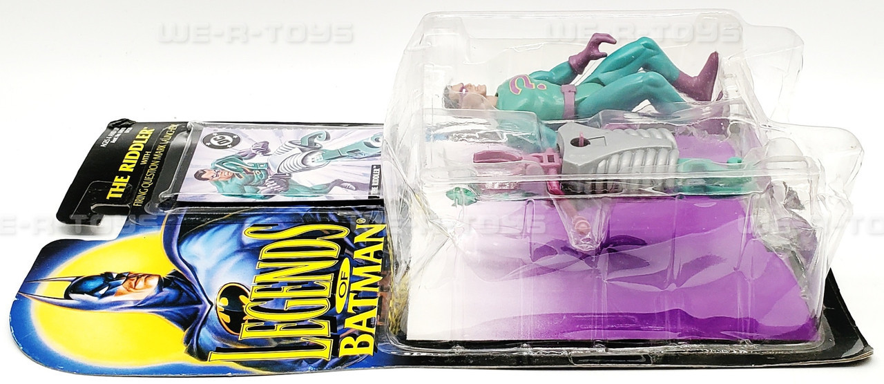 DC's Legends Of Batman The Riddler With Firing Question Mark Launcher ...